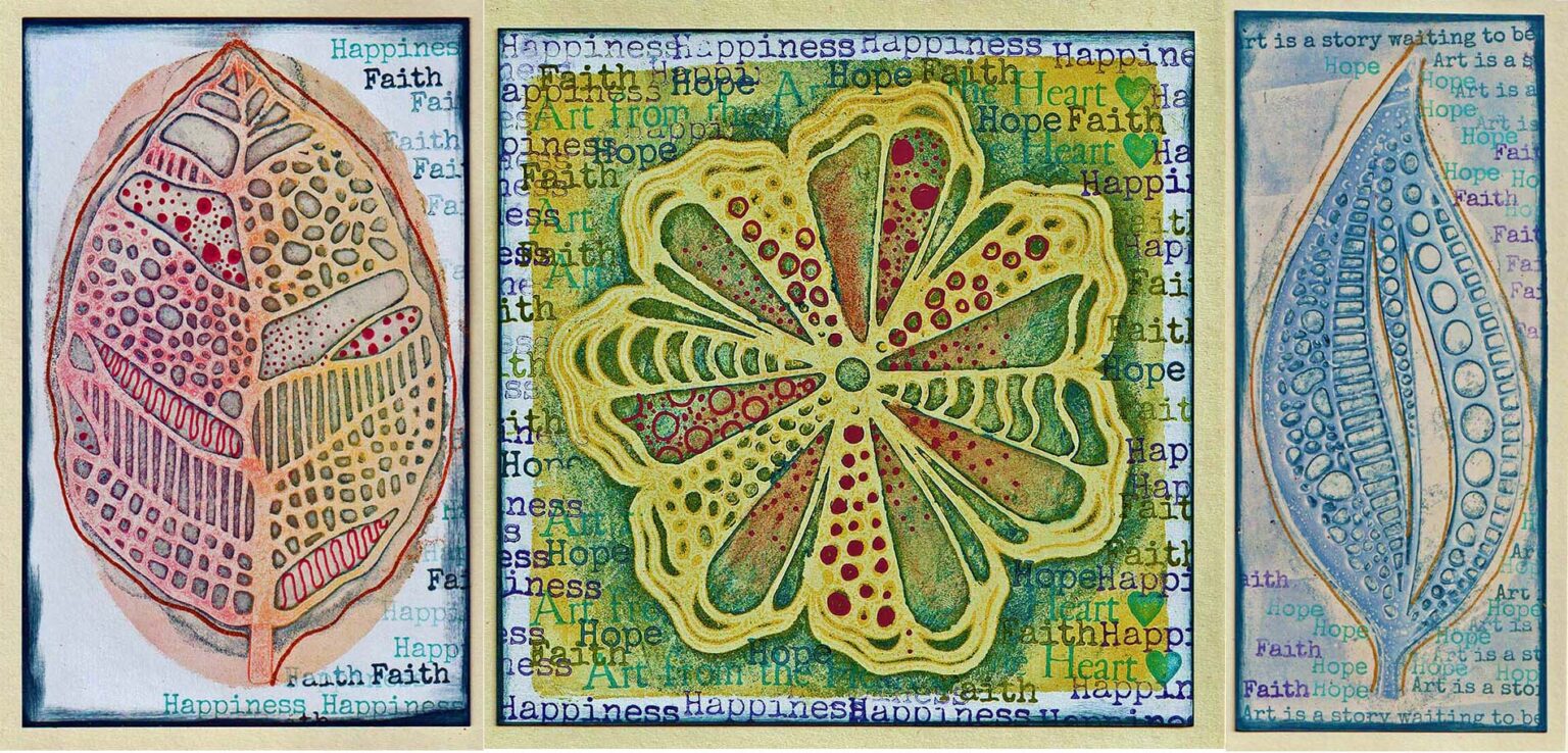 New Stencils, Word Stamps and Gel Press Plates - Lavinia Stamps