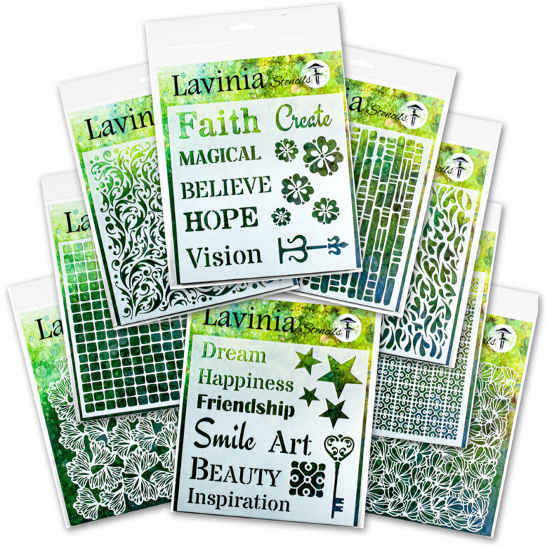 Nine New Stencils Launched Friday 20th May – Lavinia Stamps