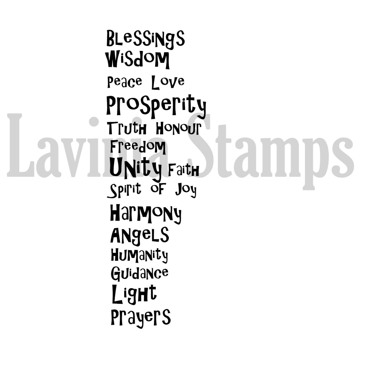 Angelic Words (Digital) - Lavinia Stamps