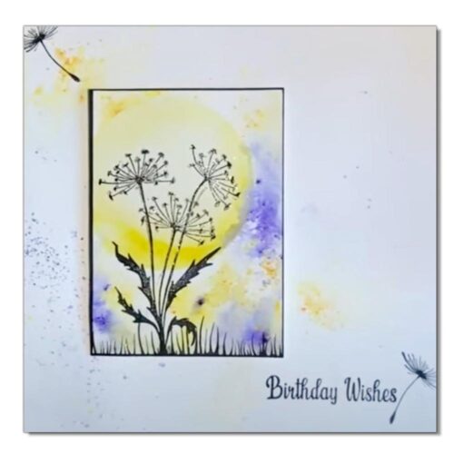 Dandelions 2 Stamp - Lavinia Stamps
