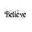 Believe Stamp - Lavinia Stamps