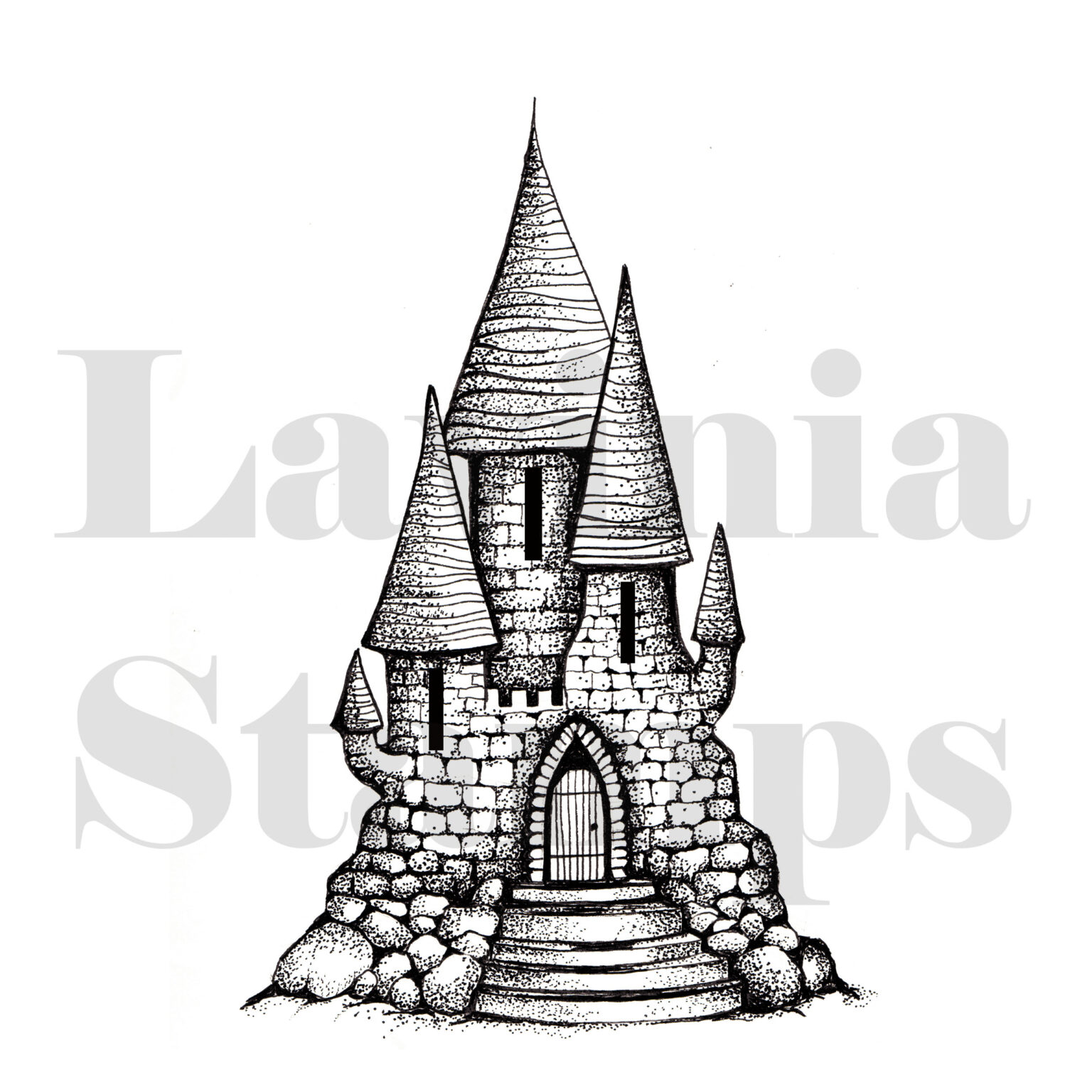 Castle (digital) – Lavinia Stamps