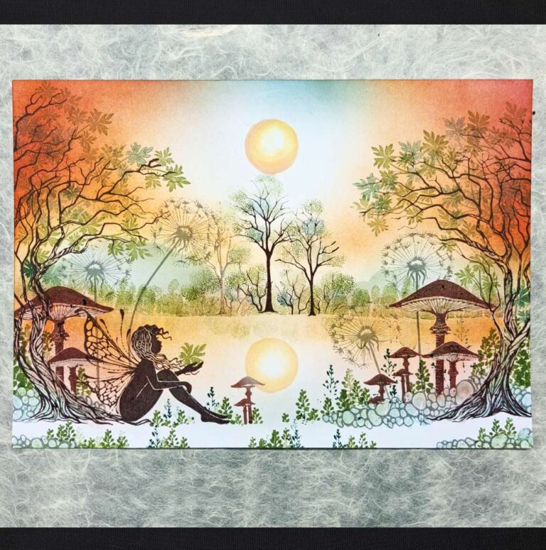 The First Fallen Leaf by Mona Hauge – Lavinia Stamps