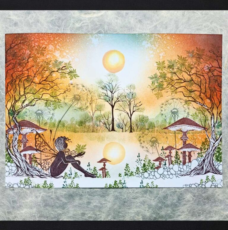 The First Fallen Leaf by Mona Hauge – Lavinia Stamps