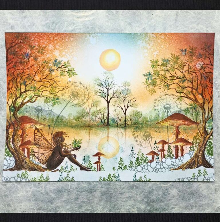 The First Fallen Leaf by Mona Hauge – Lavinia Stamps