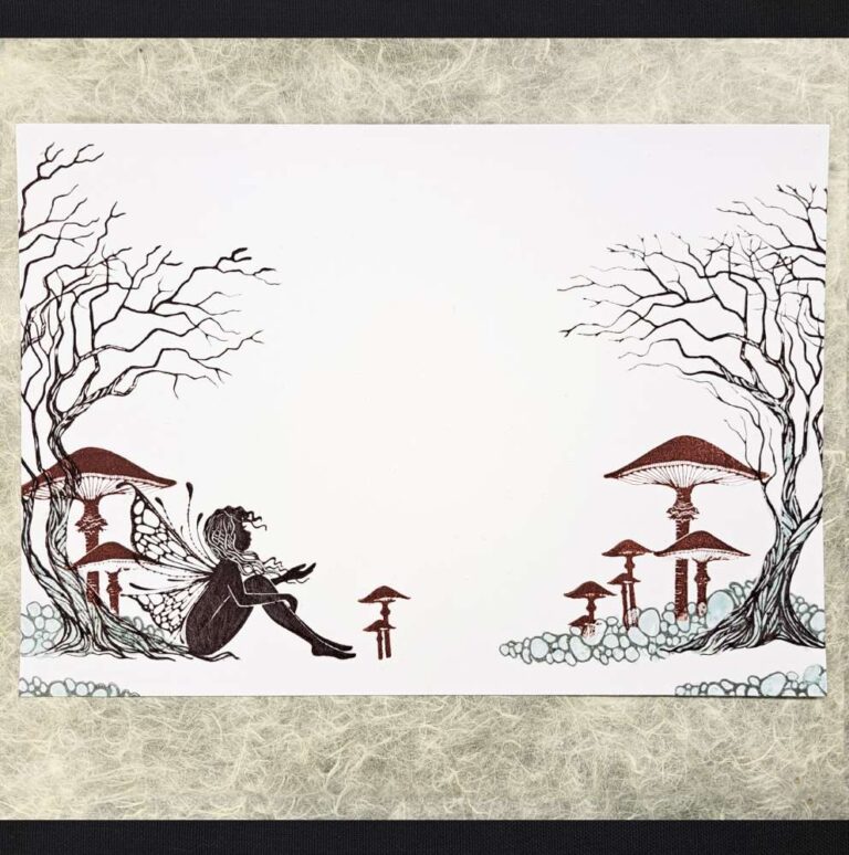 The First Fallen Leaf by Mona Hauge – Lavinia Stamps