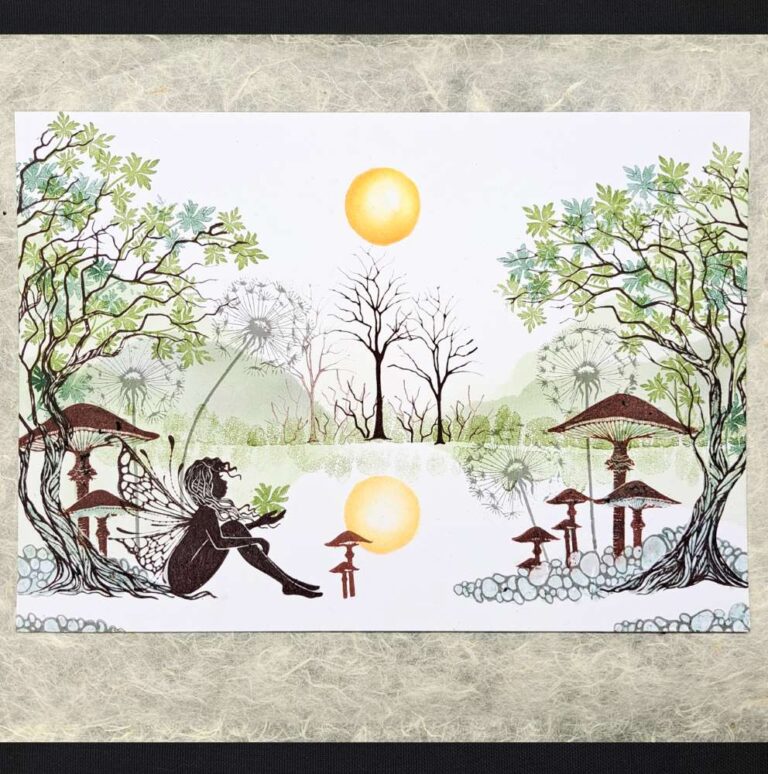 The First Fallen Leaf by Mona Hauge – Lavinia Stamps