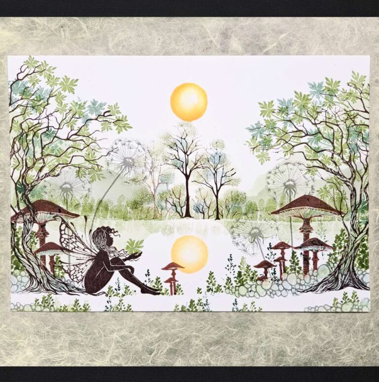 The First Fallen Leaf by Mona Hauge – Lavinia Stamps