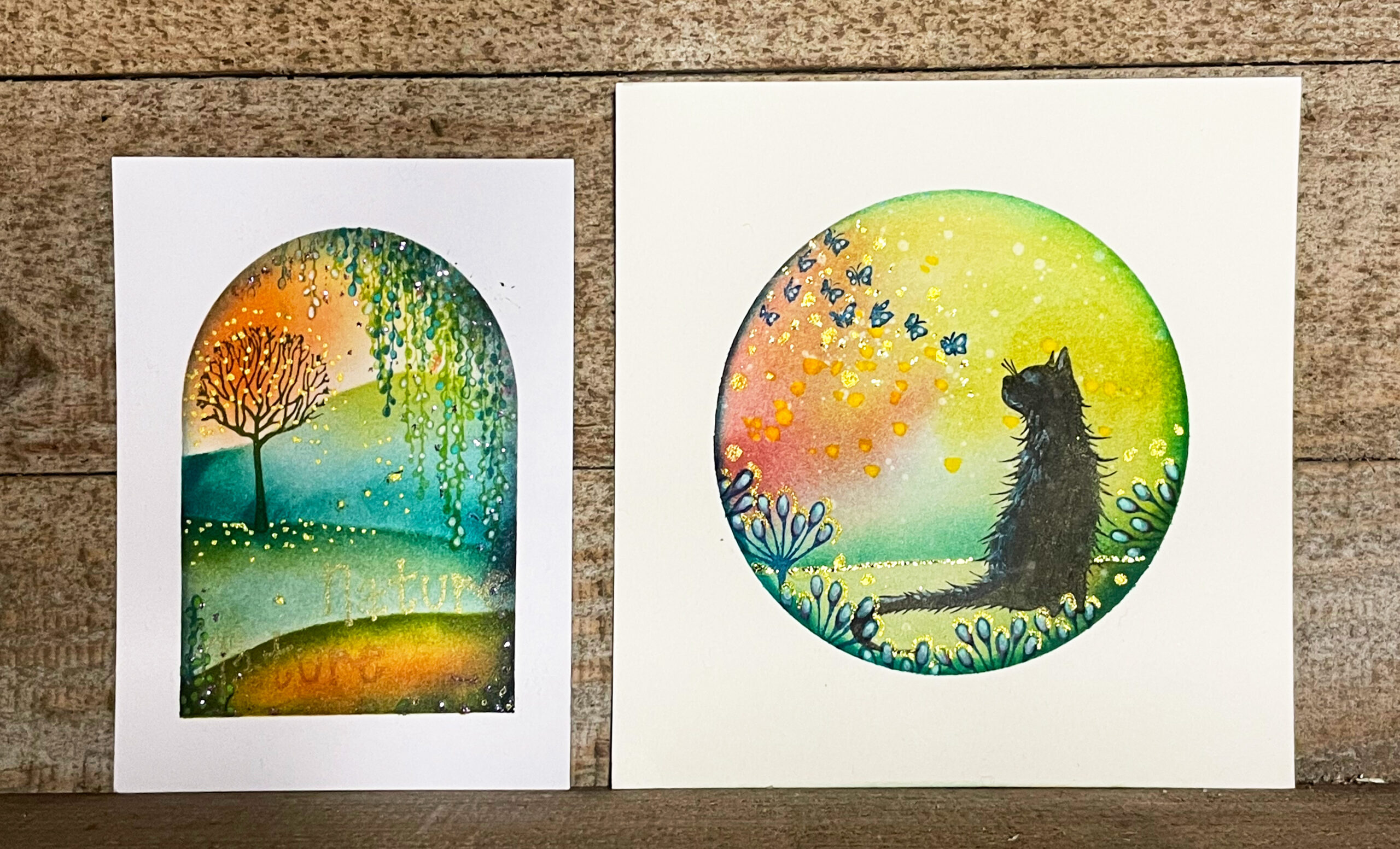 New Sticker Stencils and Mini Hill Masks - Lavinia Stamps