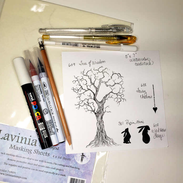 Tree of Wisdom by Judy Mathis - Lavinia Stamps