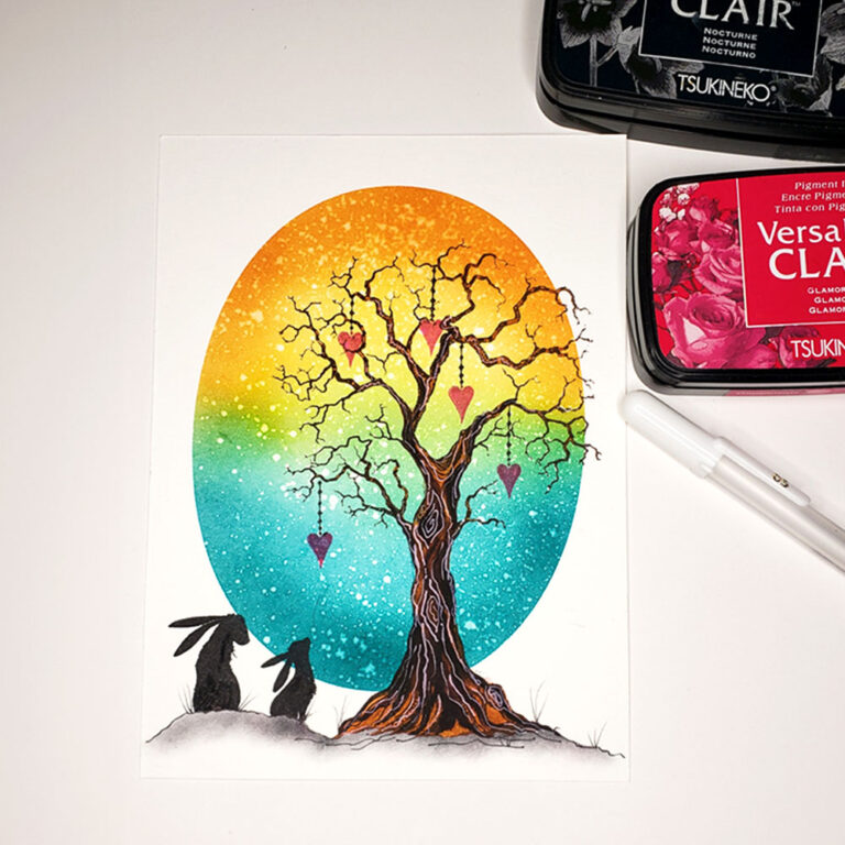 Tree of Wisdom by Judy Mathis - Lavinia Stamps