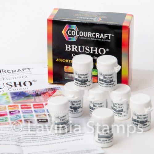Brusho Inks - Set of 8 - Lavinia Stamps