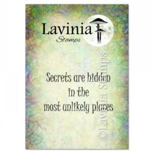Secrets are Hidden Stamp – Lavinia Stamps