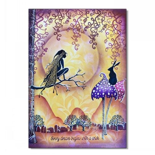 Tree Scene Stamp – Lavinia Stamps