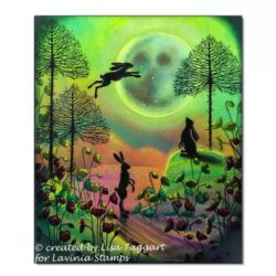 Wild Poppies Stamp - Lavinia Stamps