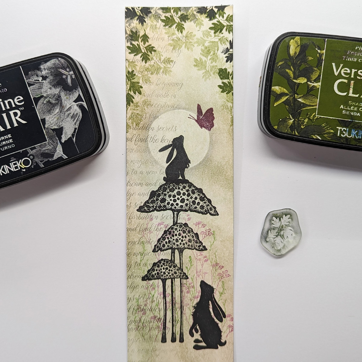 Elfin Cap Mushroom Bookmark by Eleana Evans - Lavinia Stamps