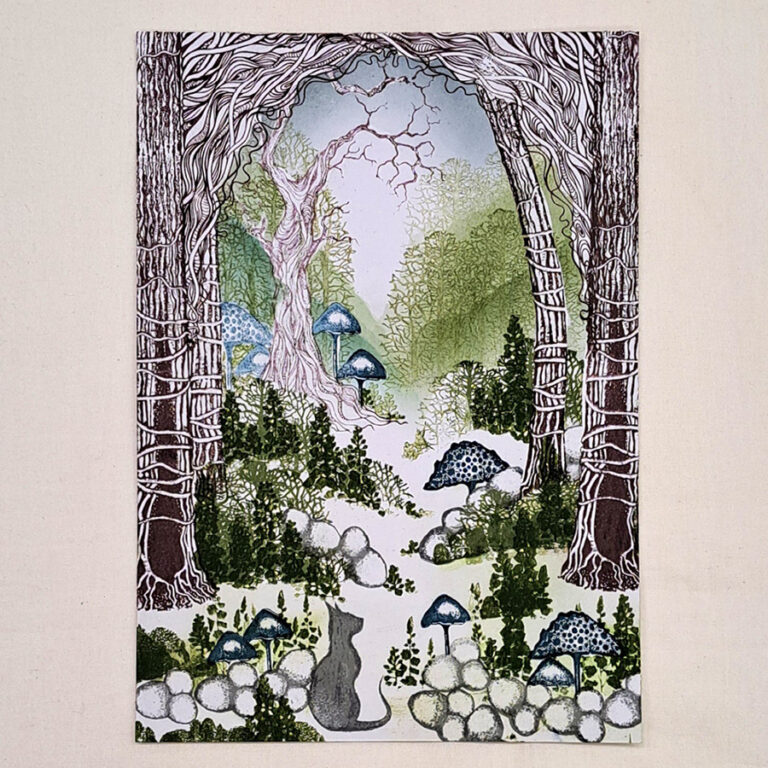 The World Beyond the Trees by Mona Hauge - Lavinia Stamps