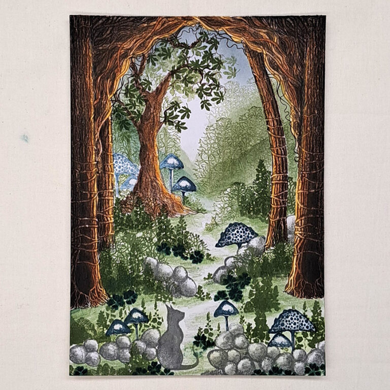 The World Beyond the Trees by Mona Hauge - Lavinia Stamps