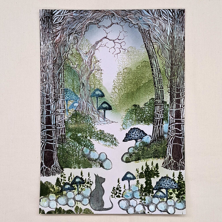 The World Beyond the Trees by Mona Hauge - Lavinia Stamps