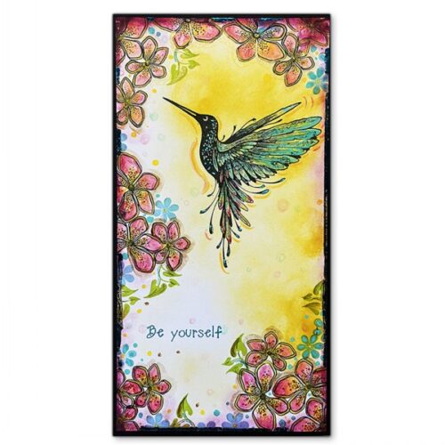 Hummingbird Large Stamp – Lavinia Stamps