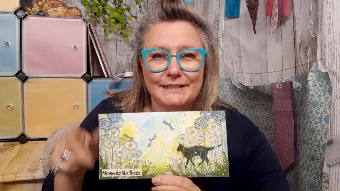 A Gentle Stroll Through the Garden with Mimsy by Emma-Jo - Lavinia Stamps