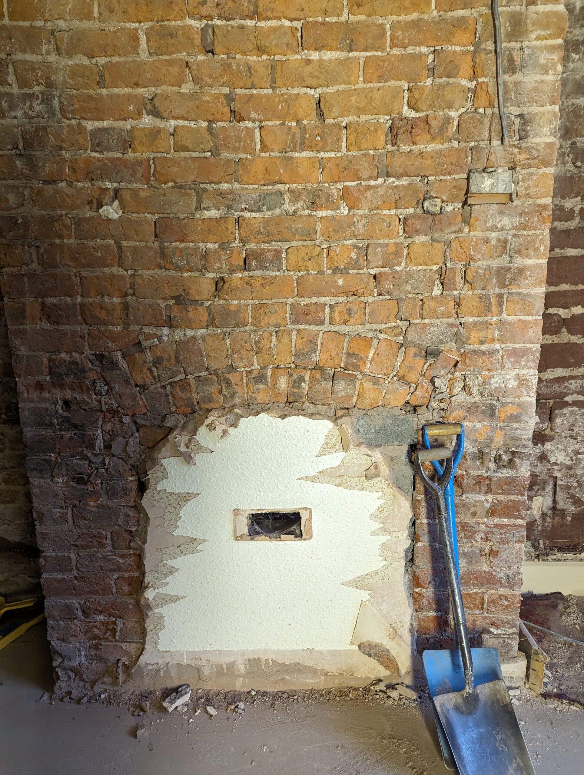 Revealing a fireplace - Lavinia Stamps