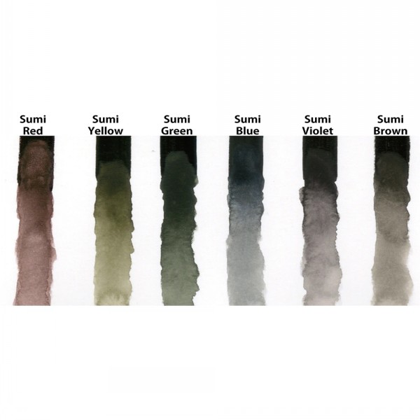 Kuretake Gansai Tambi Sumi Colours - Lavinia Stamps