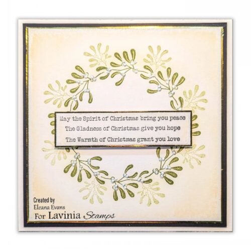 Christmas Mistletoe Stamp – Lavinia Stamps