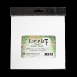 Multifarious Card – 6×6″ White – Lavinia Stamps
