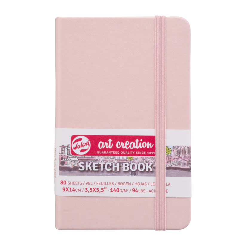 Sketch Book 9cm x 14cm – Pink – Lavinia Stamps