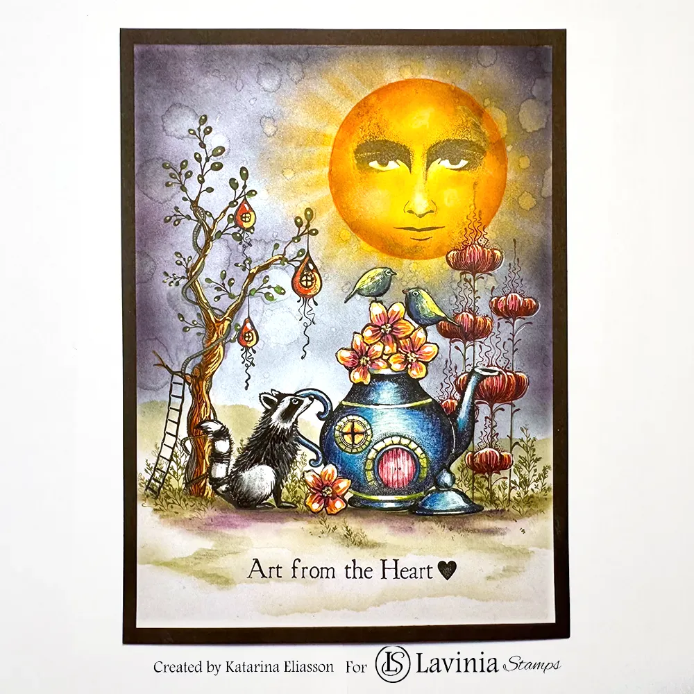 Man in the Moon by Katarina Eliasson – Lavinia Stamps