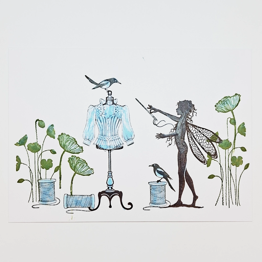 Sewing Magic – by Mona Hauge – Lavinia Stamps