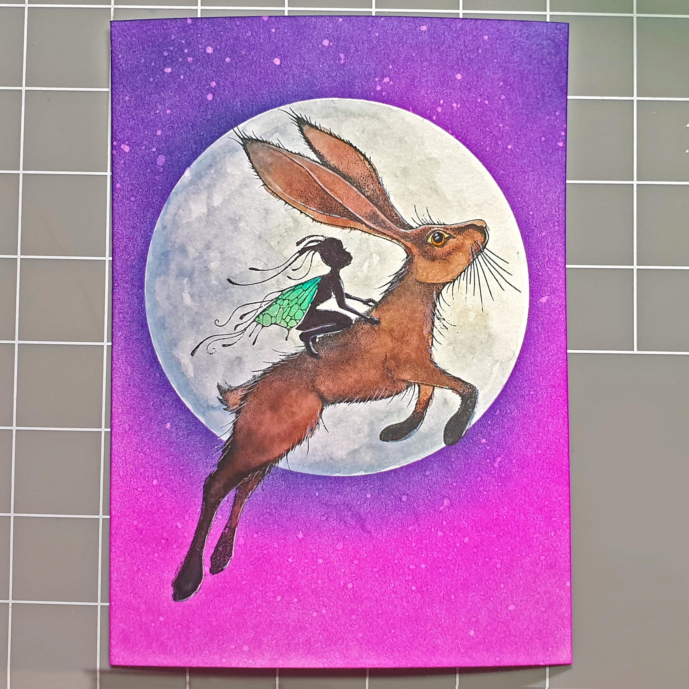 Fly me to the Moon by Sarah Summerton – Lavinia Stamps