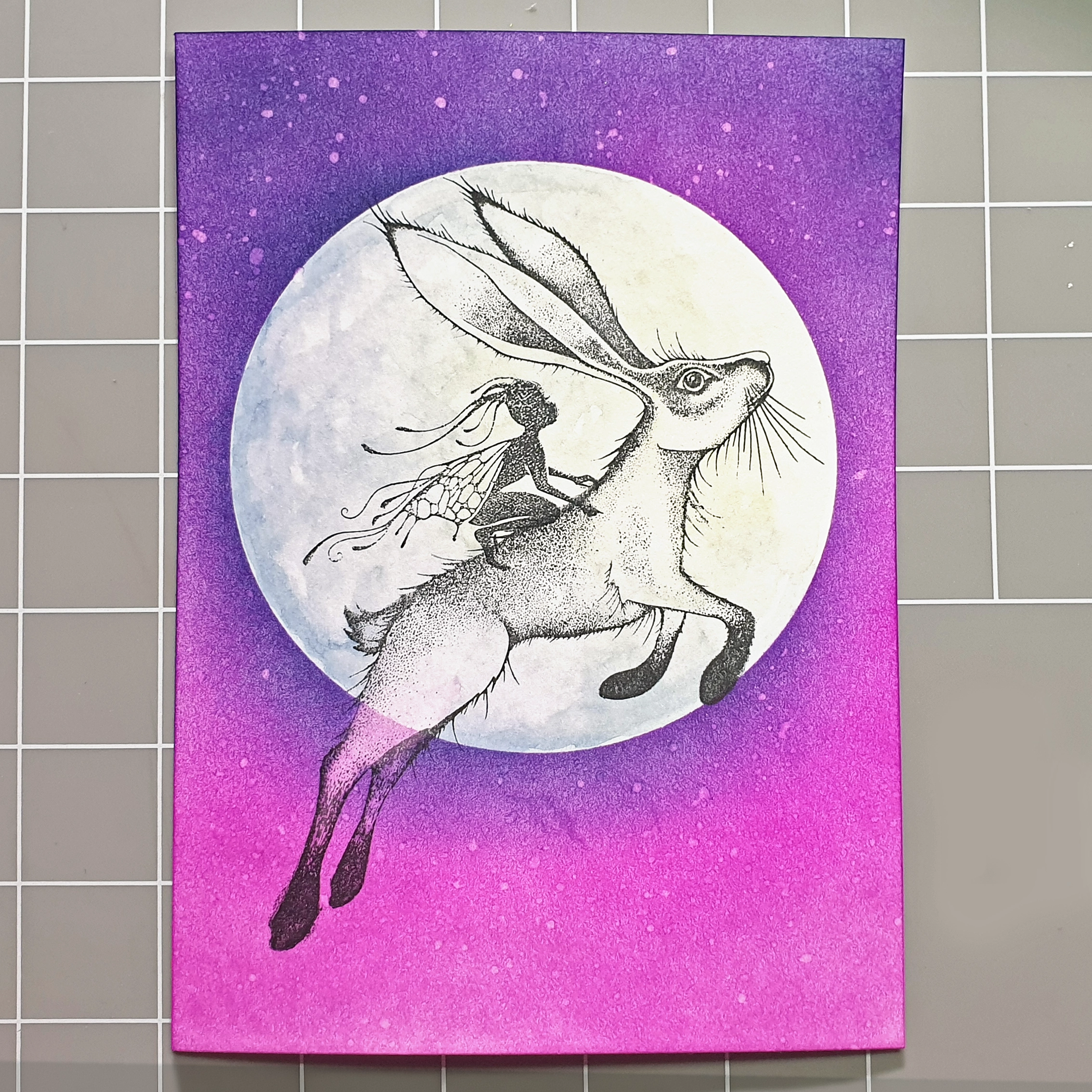 Fly me to the Moon by Sarah Summerton – Lavinia Stamps