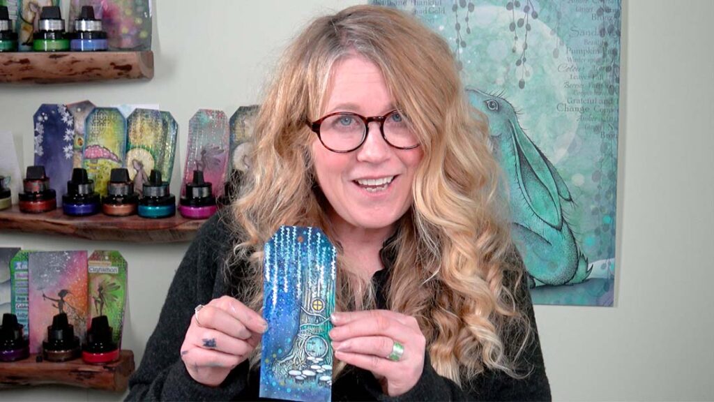 A Druid’s Inn Tag by Tracey Dutton - Lavinia Stamps